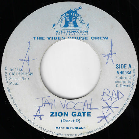 Zion Gate / Zion Version – Lion Vibes