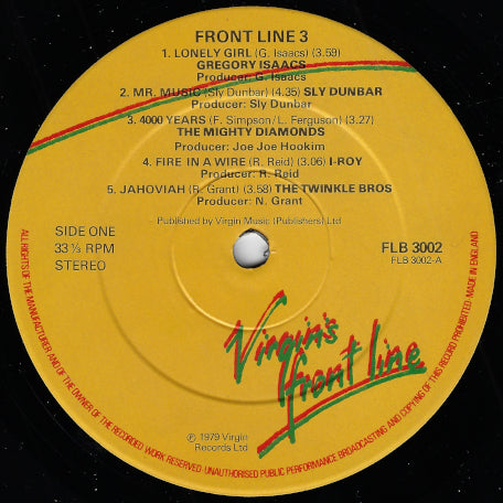 Front Line 3 – Lion Vibes